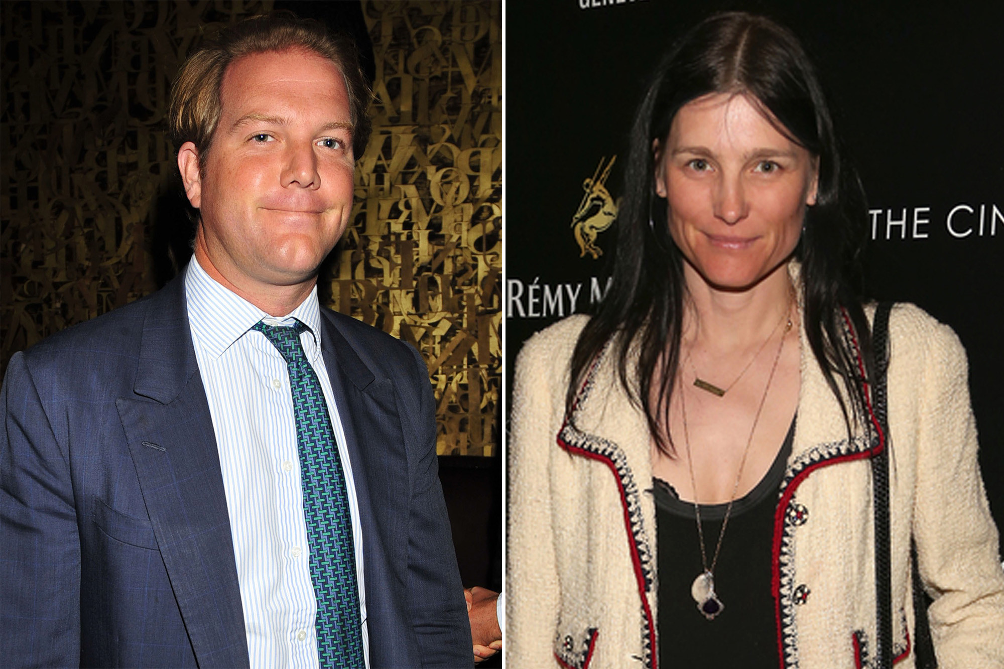 Financier Topper Mortimer and his fiancée, shoe designer Tabitha ...